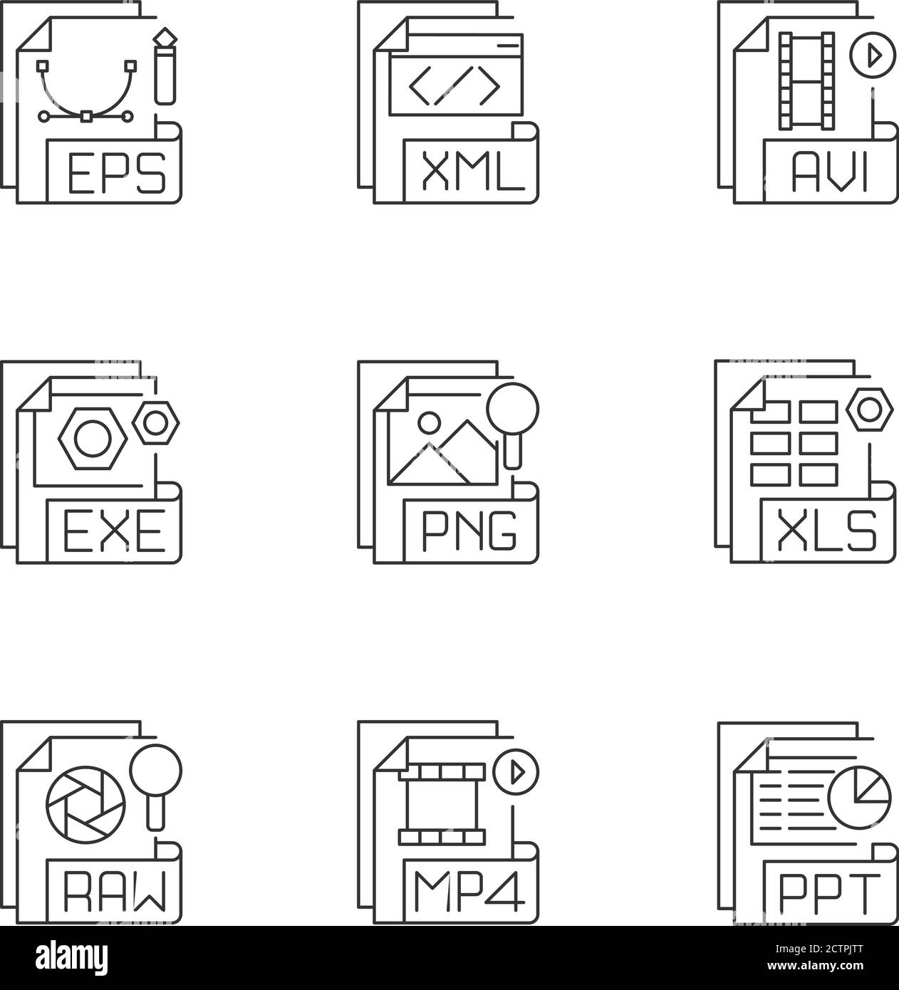 Executable image Stock Vector Images - Alamy