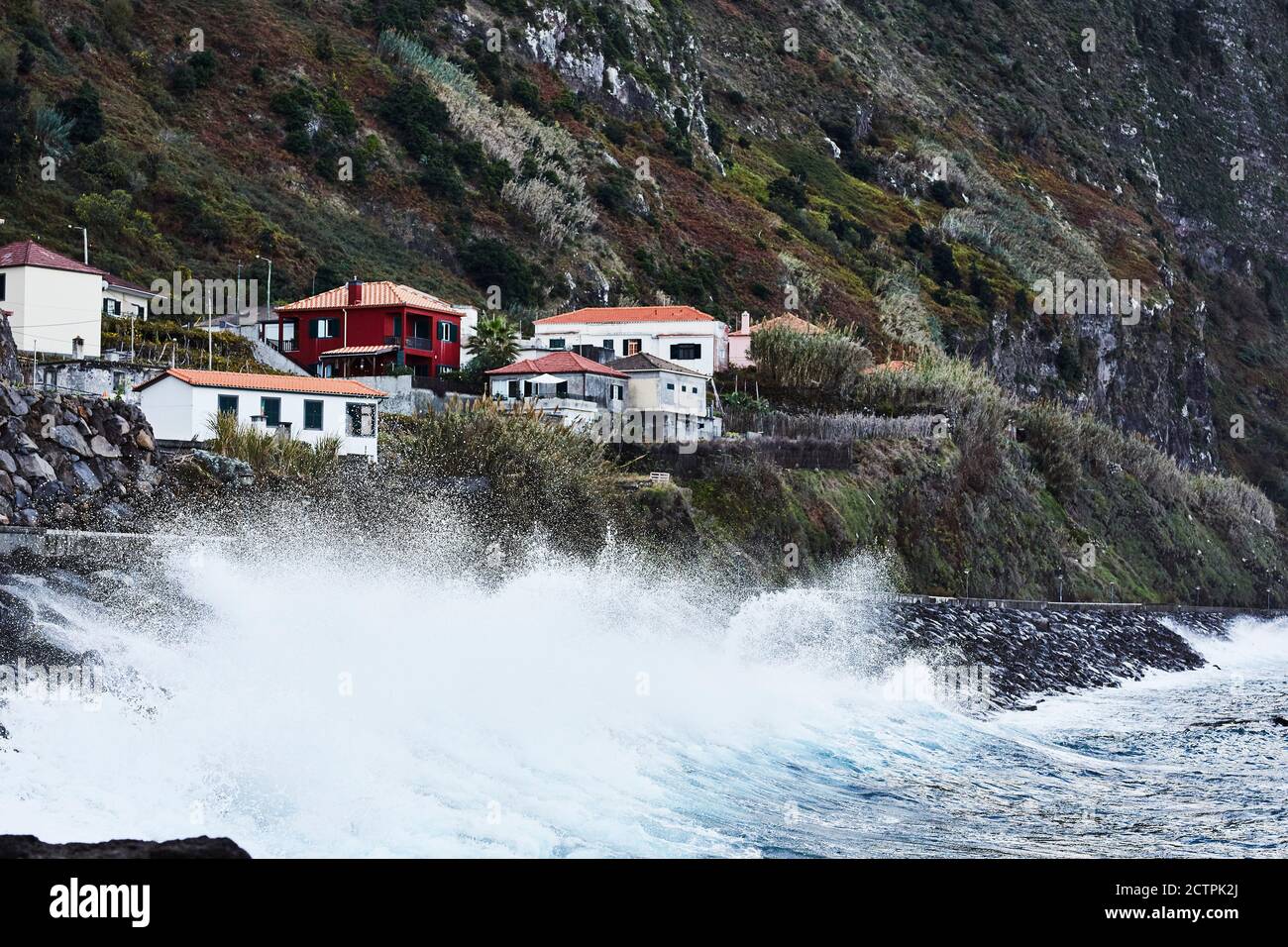 The wonderful colors of the Madeira islands in Portugal. Magnificent ...