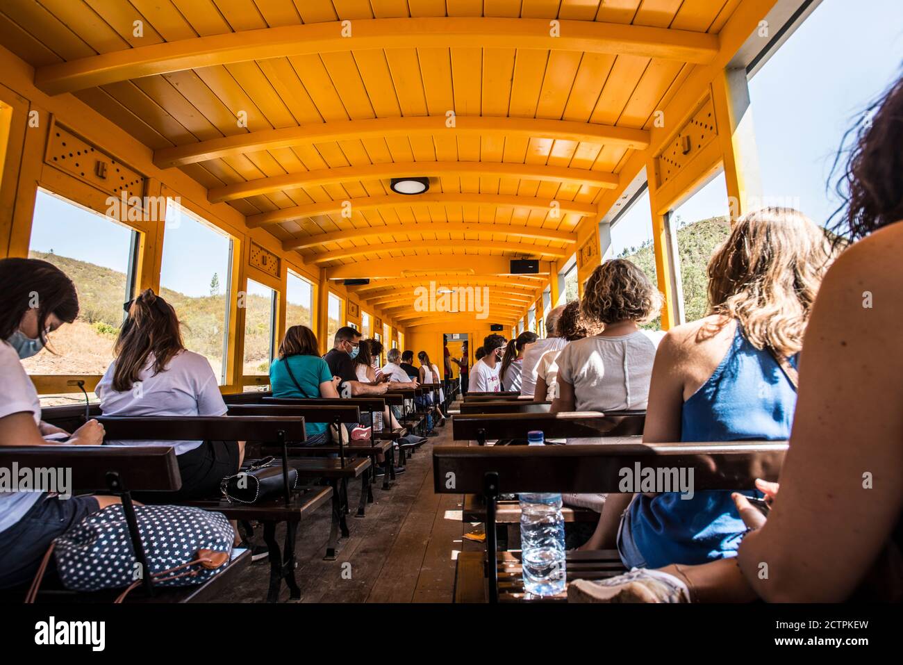 Riotinto Mines Train ride Stock Photo - Alamy