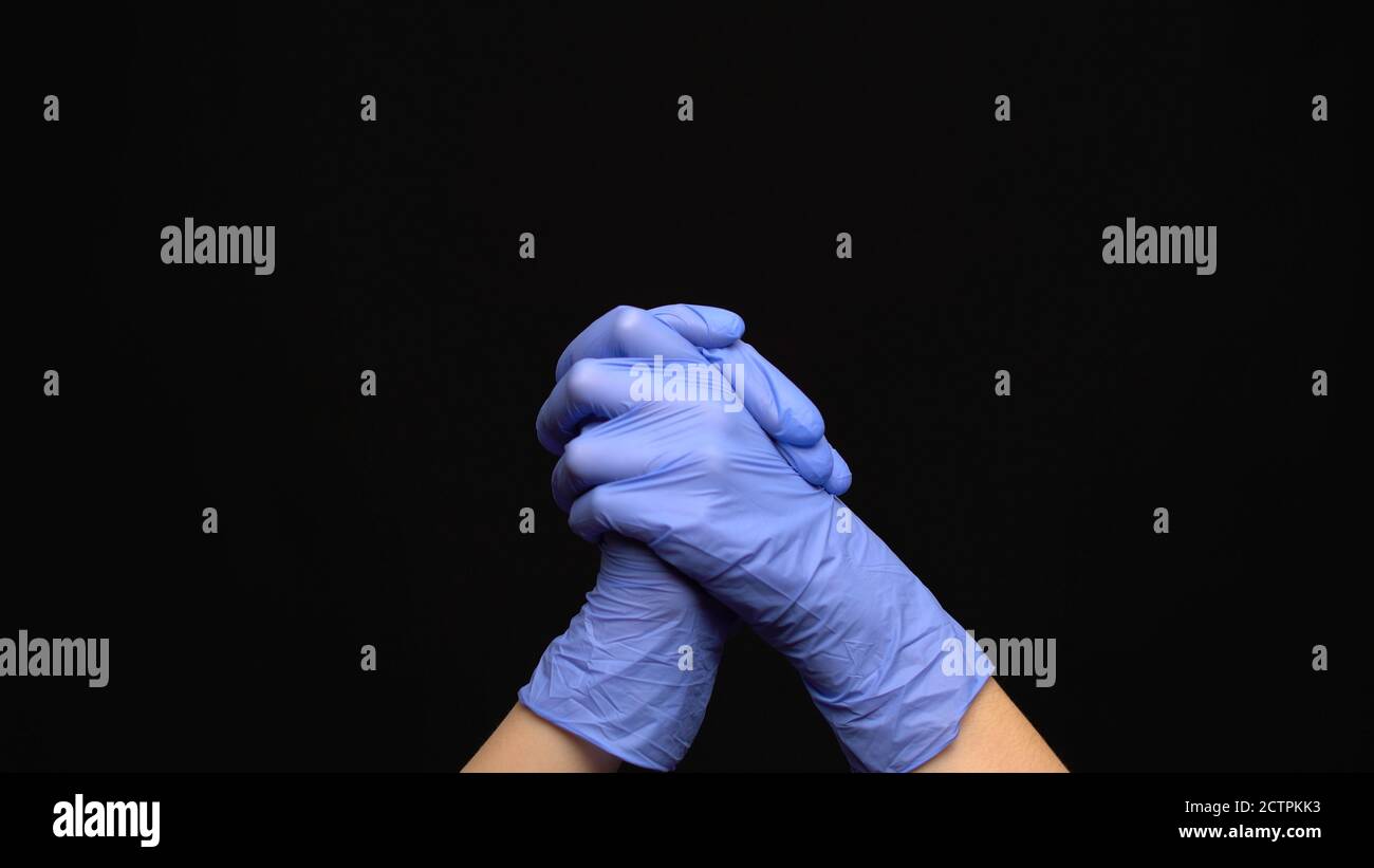 Hands applauding isolated on black hi-res stock photography and images ...