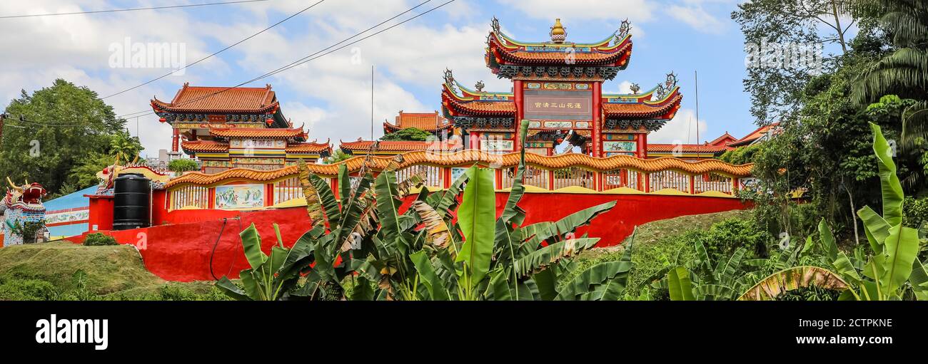 Inanam, Sabah, Malaysia: Temple of the Kota Kinabalu San Ching Taoism ...