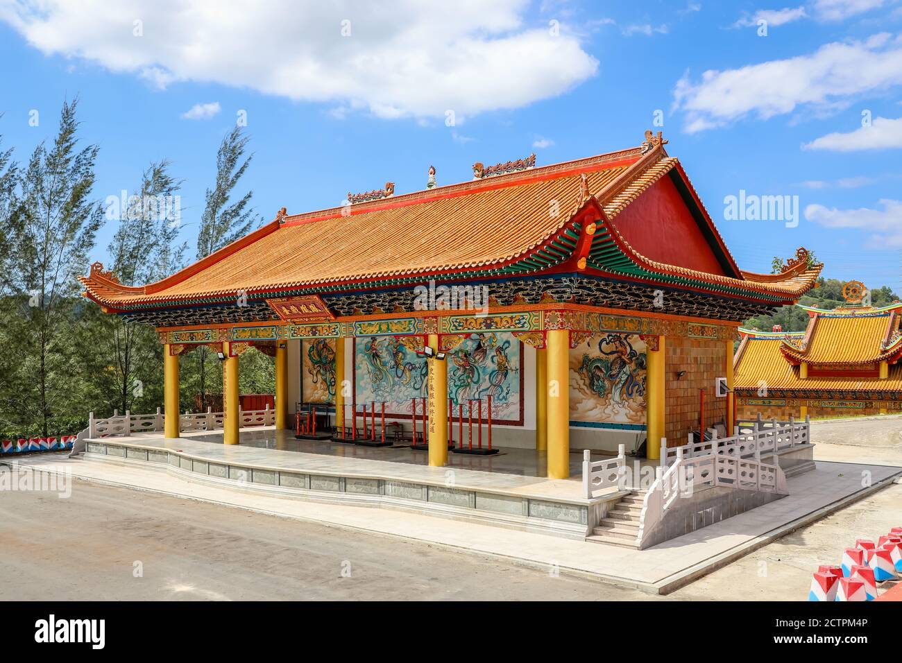 Inanam, Sabah, Malaysia: Temple of the Kota Kinabalu San Ching Taoism ...