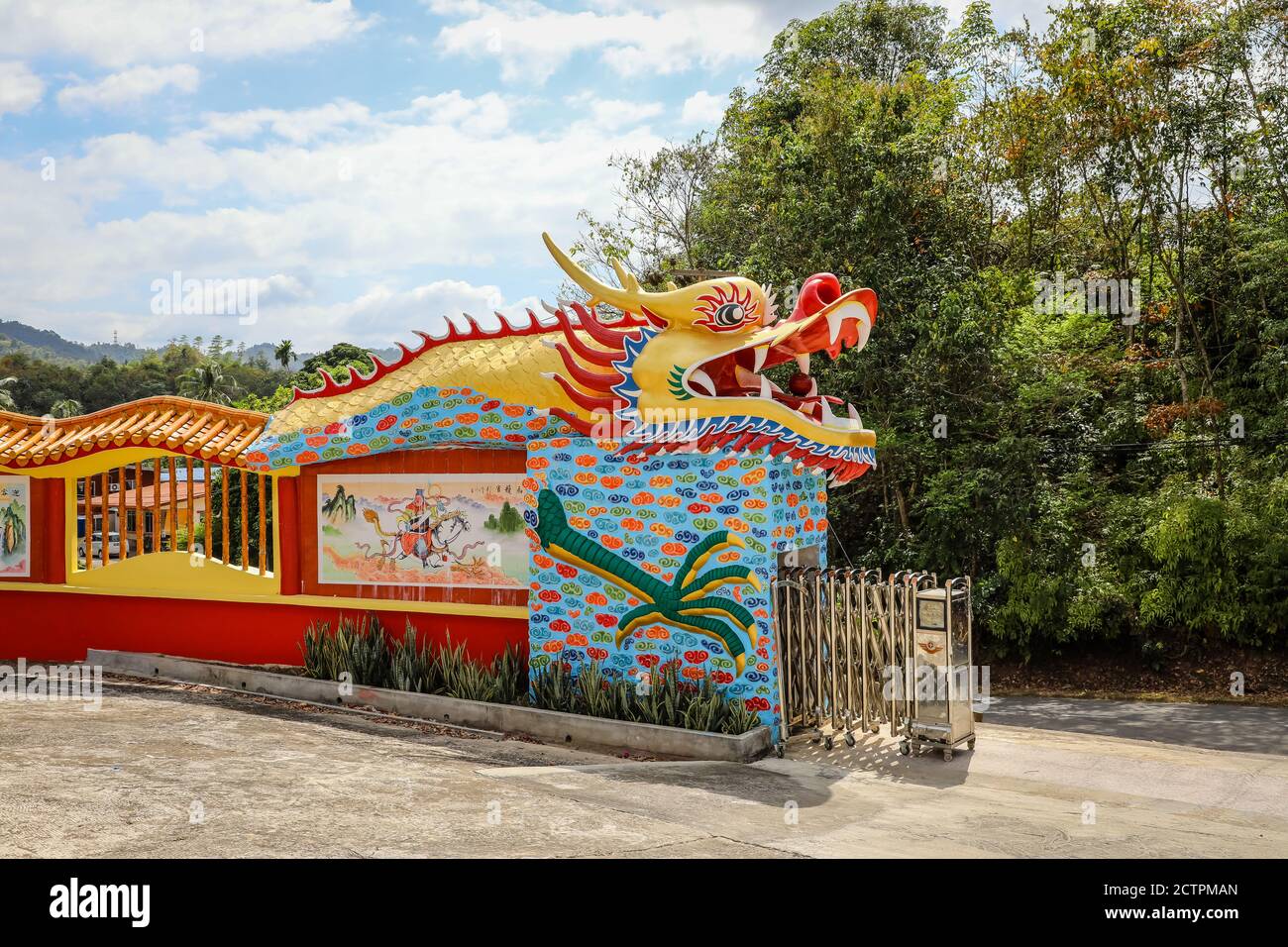 Inanam, Sabah, Malaysia: Temple of the Kota Kinabalu San Ching Taoism ...