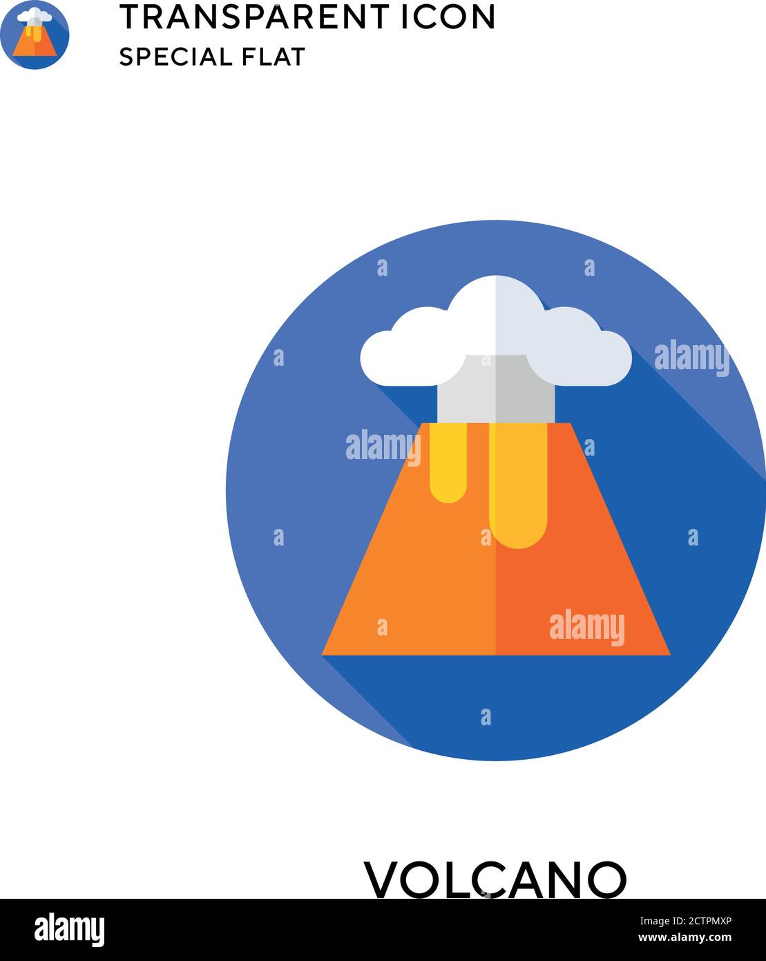 Crater hiking Stock Vector Images - Alamy