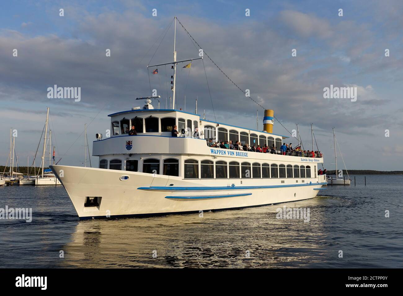 Cruise vessel Wappen von Breege, Breege, Ruegen, Mecklenburg-Western ...