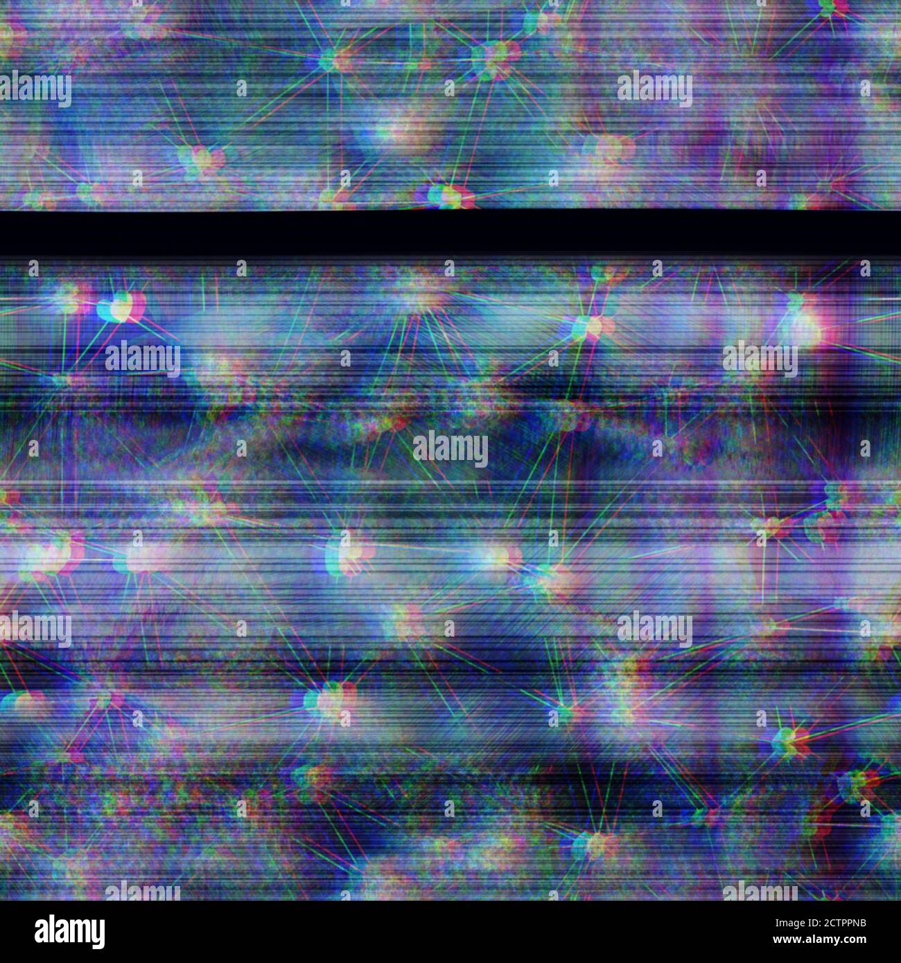 Seamless techno glitch RGB computer monitor noise Stock Photo - Alamy