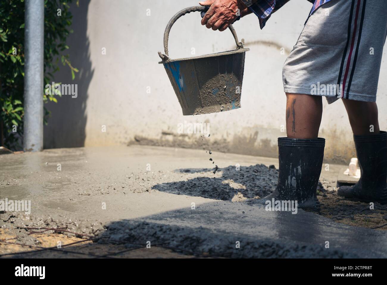 Concrete buckets construction hi-res stock photography and images - Alamy