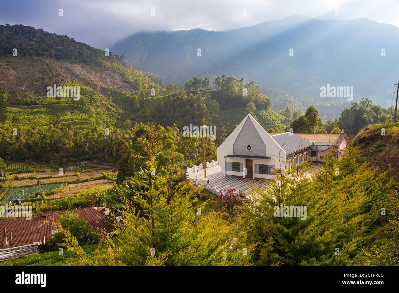 Munnar church hi-res stock photography and images - Alamy