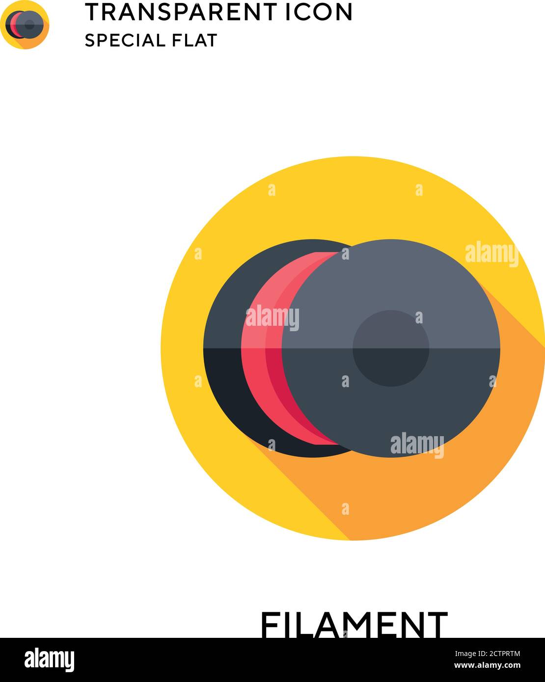 Plastic filaments Stock Vector Images - Alamy