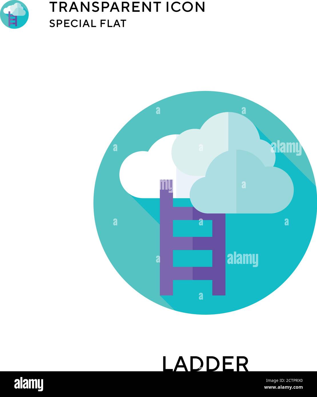 Construction worker climbing up ladder Stock Vector Images - Alamy