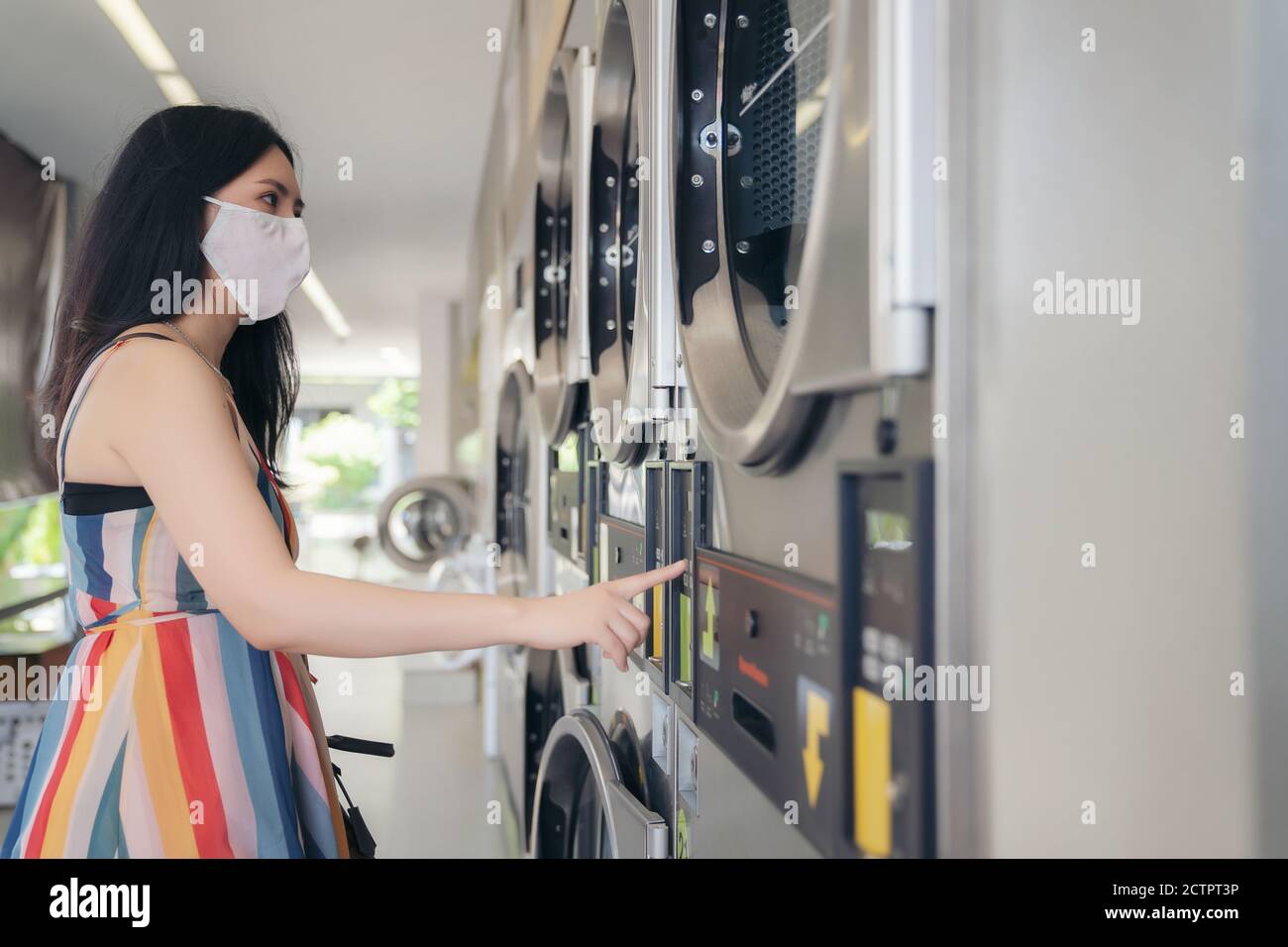 Lady Doing Laundry High Resolution Stock Photography and Images - Alamy