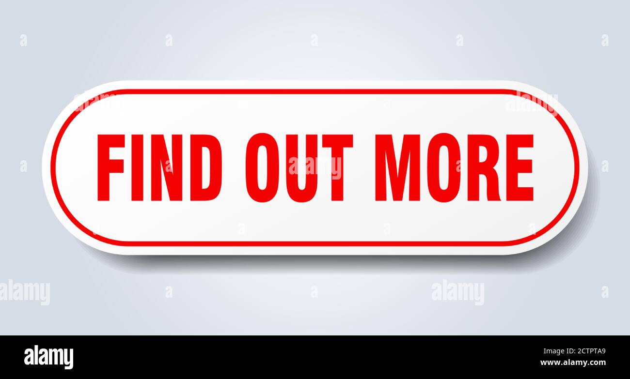 Find out more sign Stock Vector Images - Alamy