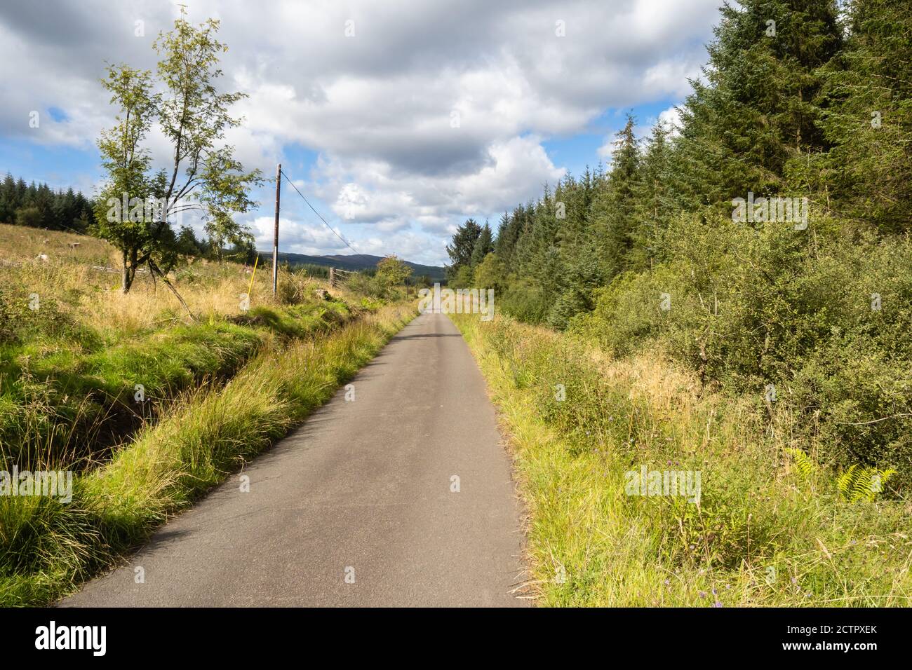 Long distance walking on the Rob Roy Way between Drymen and Aberfoyle ...