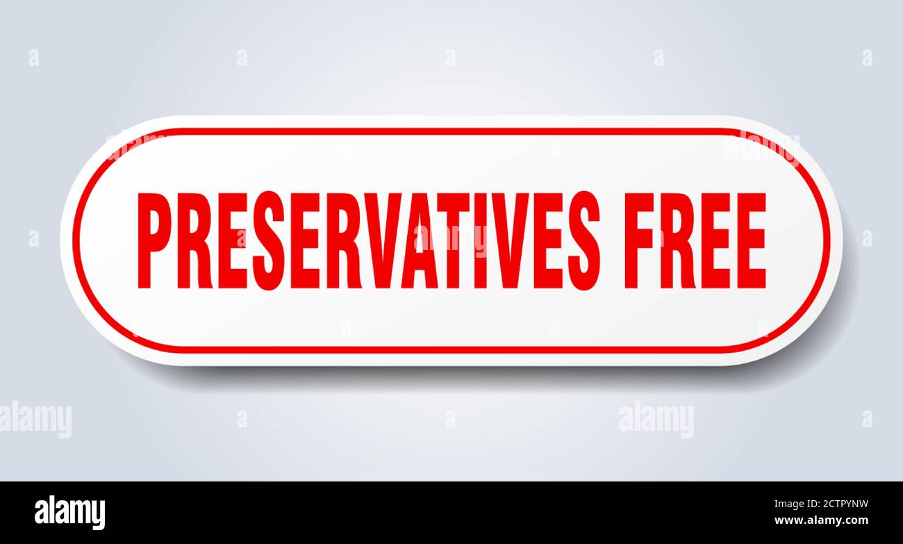 Preservatives free seal Stock Vector Images - Alamy