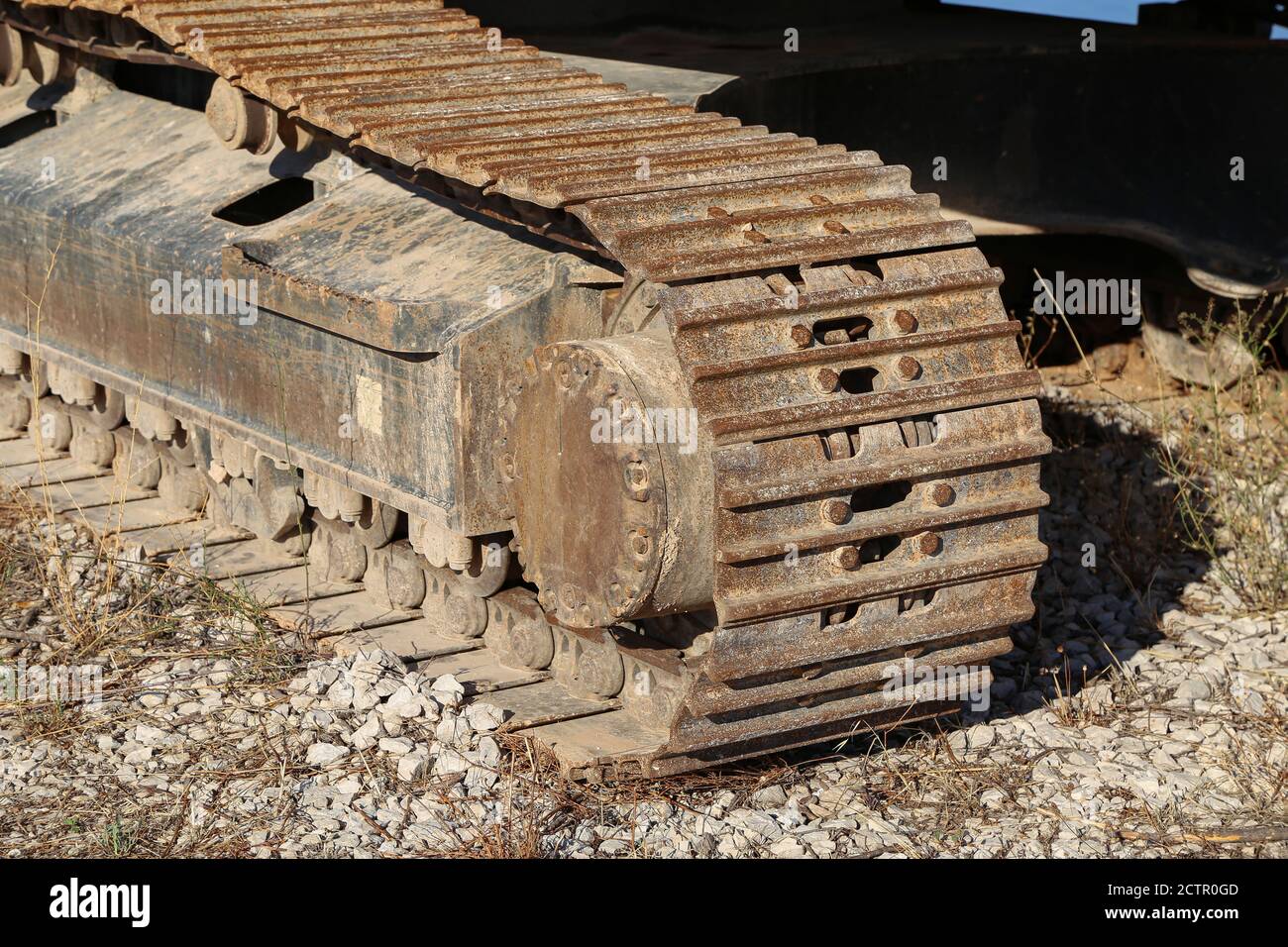 Excavator with lifting platform hi-res stock photography and images - Alamy