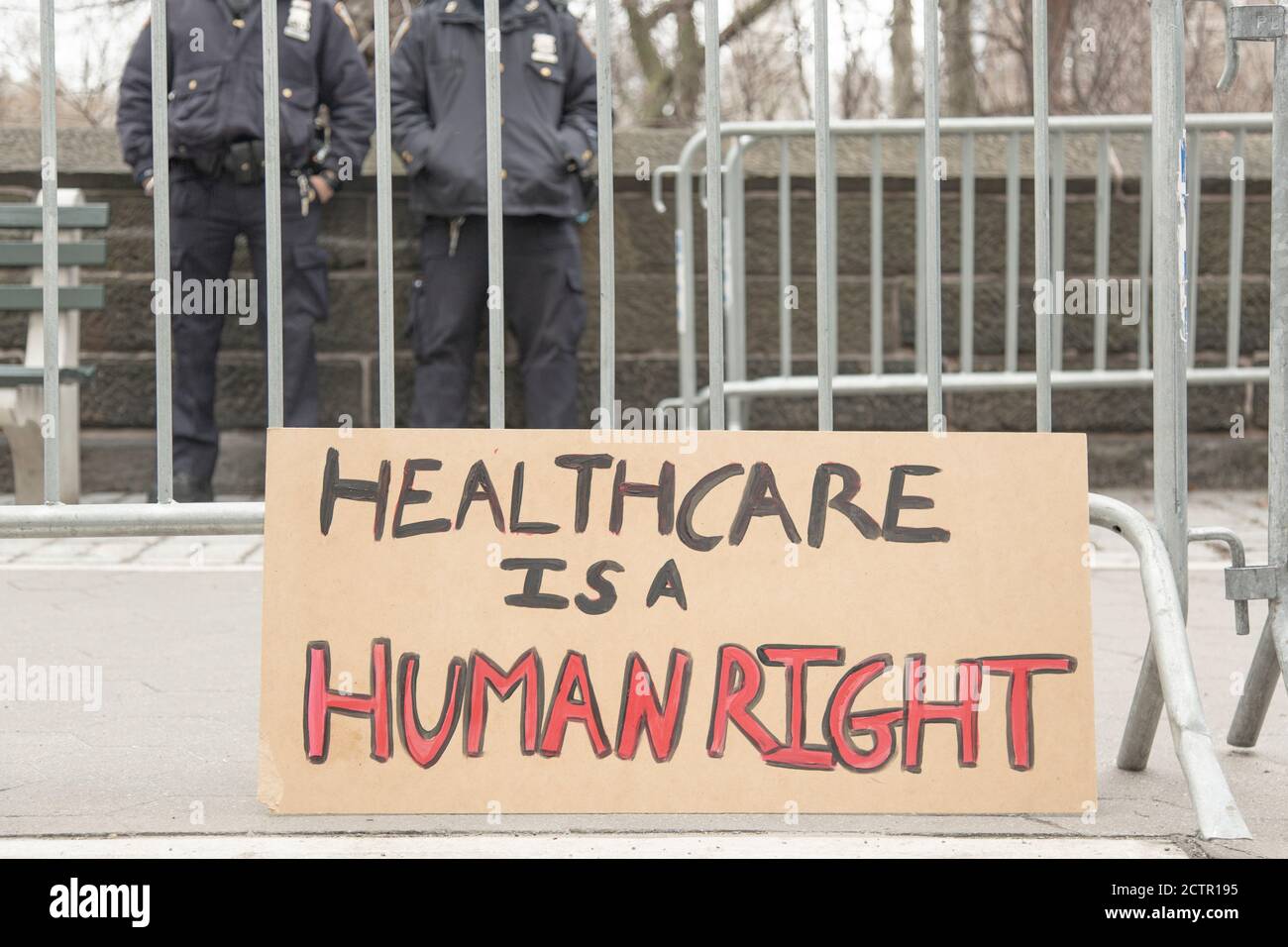 Healthcare human right rally hi-res stock photography and images - Alamy