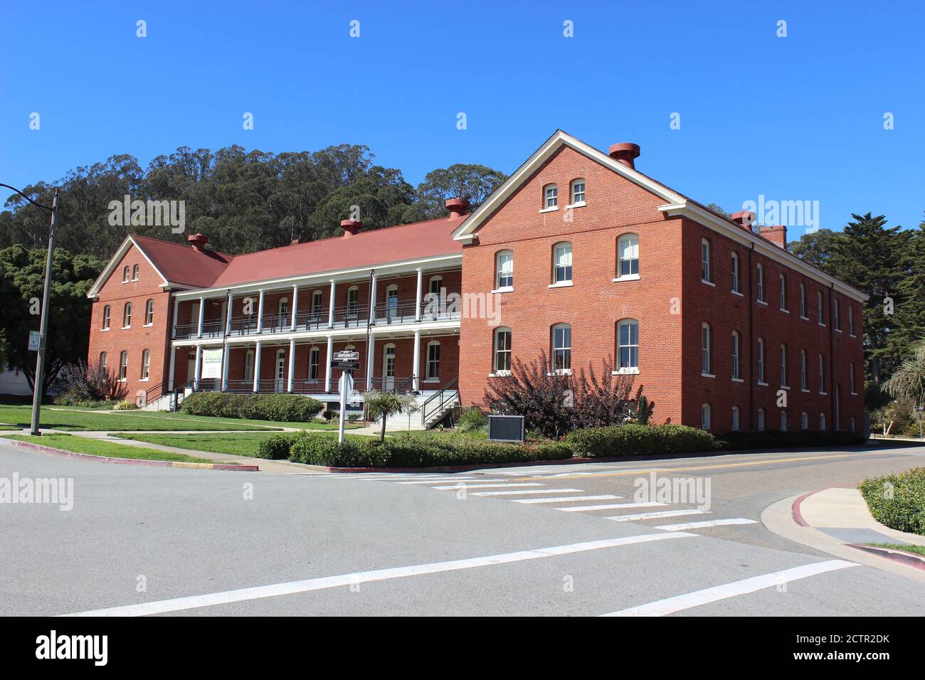 Enlisted Men's Barracks, Montgomery Street, Main Post, Presidio, San ...