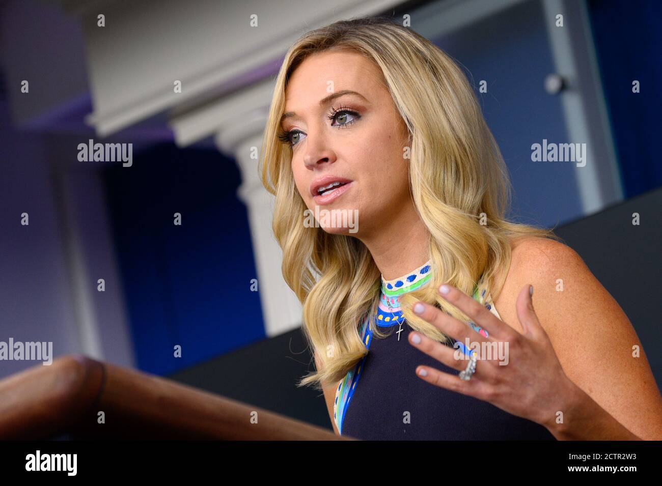 Washington, DC, USA. 24th Sep, 2020. Kayleigh McEnany, White House ...