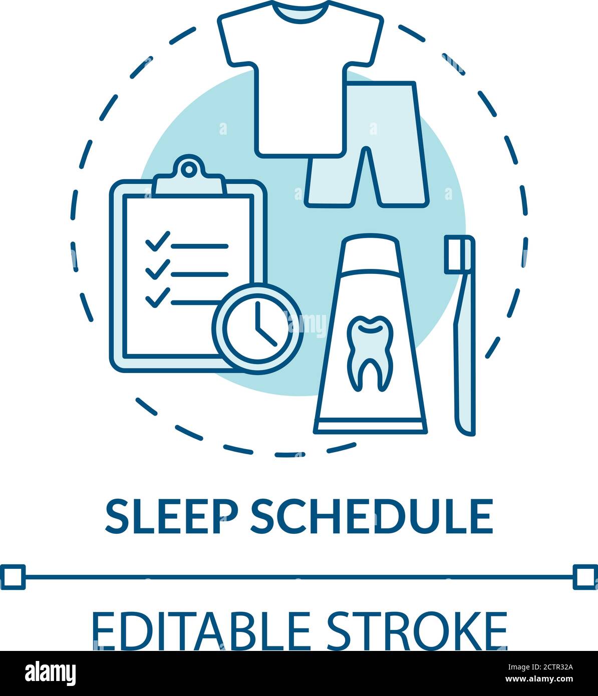 Sleep Restful Stock Vector Images - Alamy