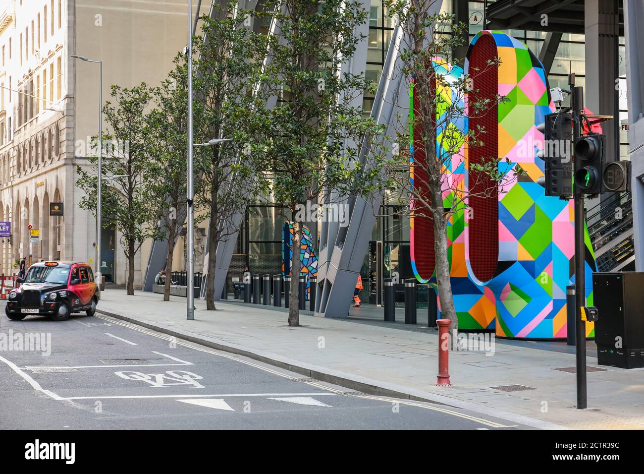London, UK. 22 September 2020. London Mural Festival. Mural by Carl ...