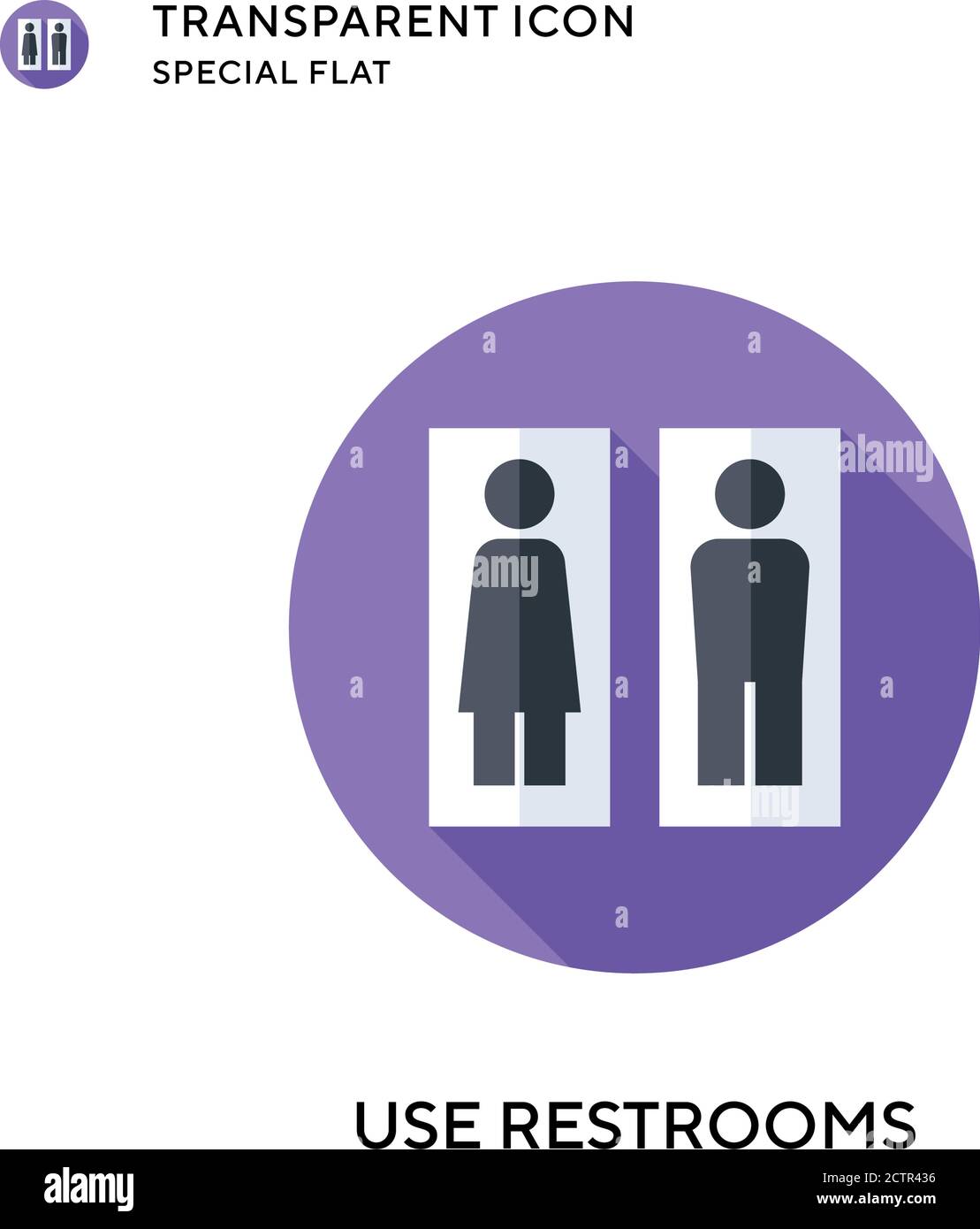 Sign public restrooms Cut Out Stock Images & Pictures - Alamy