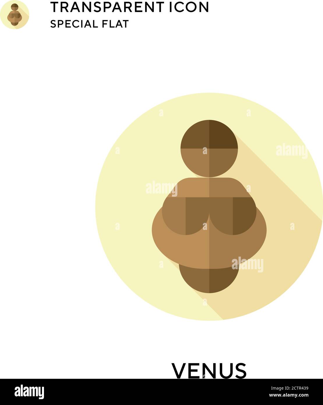 Venus vector icon. Flat style illustration. EPS 10 vector Stock Vector ...