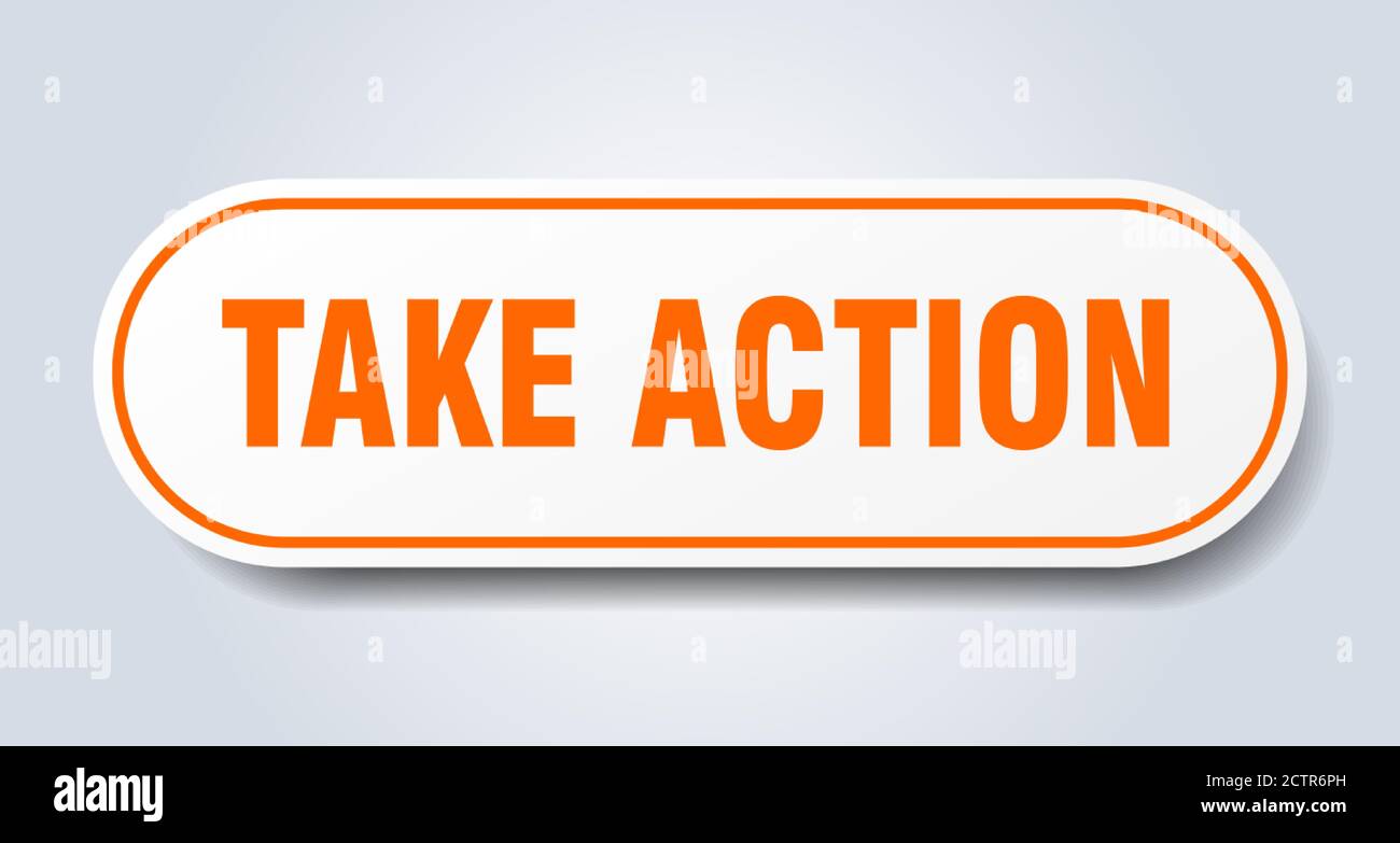Take action square stamp hi-res stock photography and images - Alamy