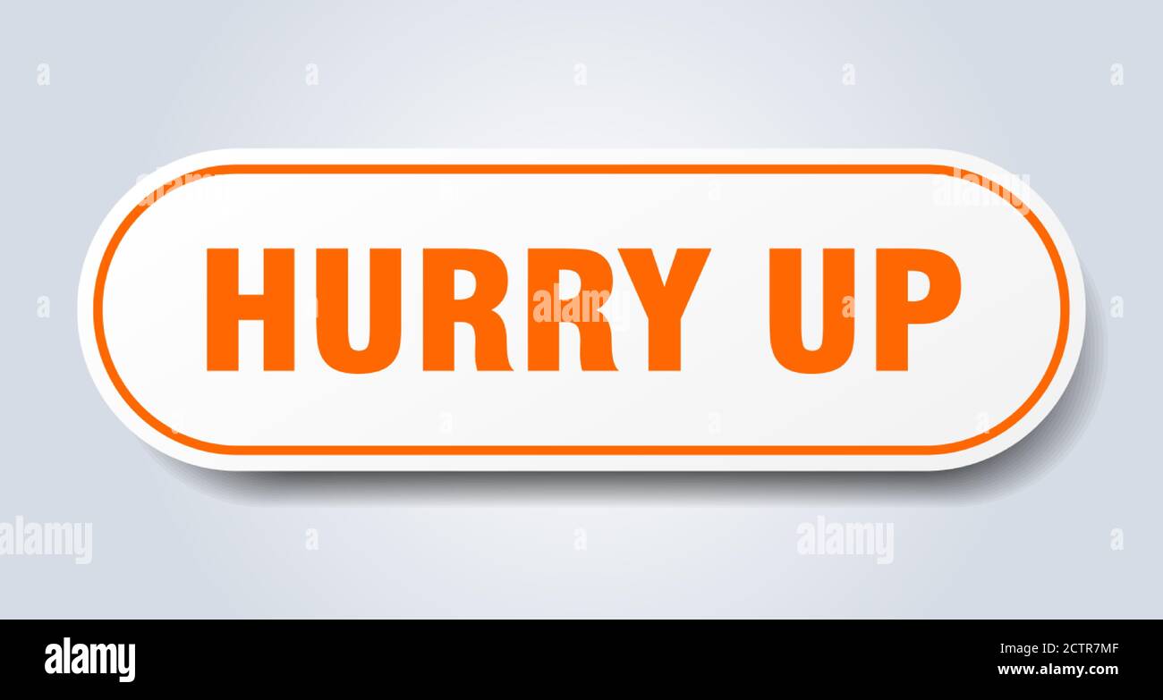 Hurry up seal hi-res stock photography and images - Alamy