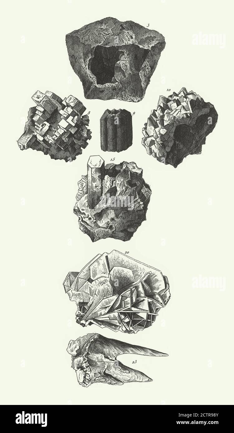 Historic Vintage, Sphaerosiderite, Arragonite and Calcareous Spar ...