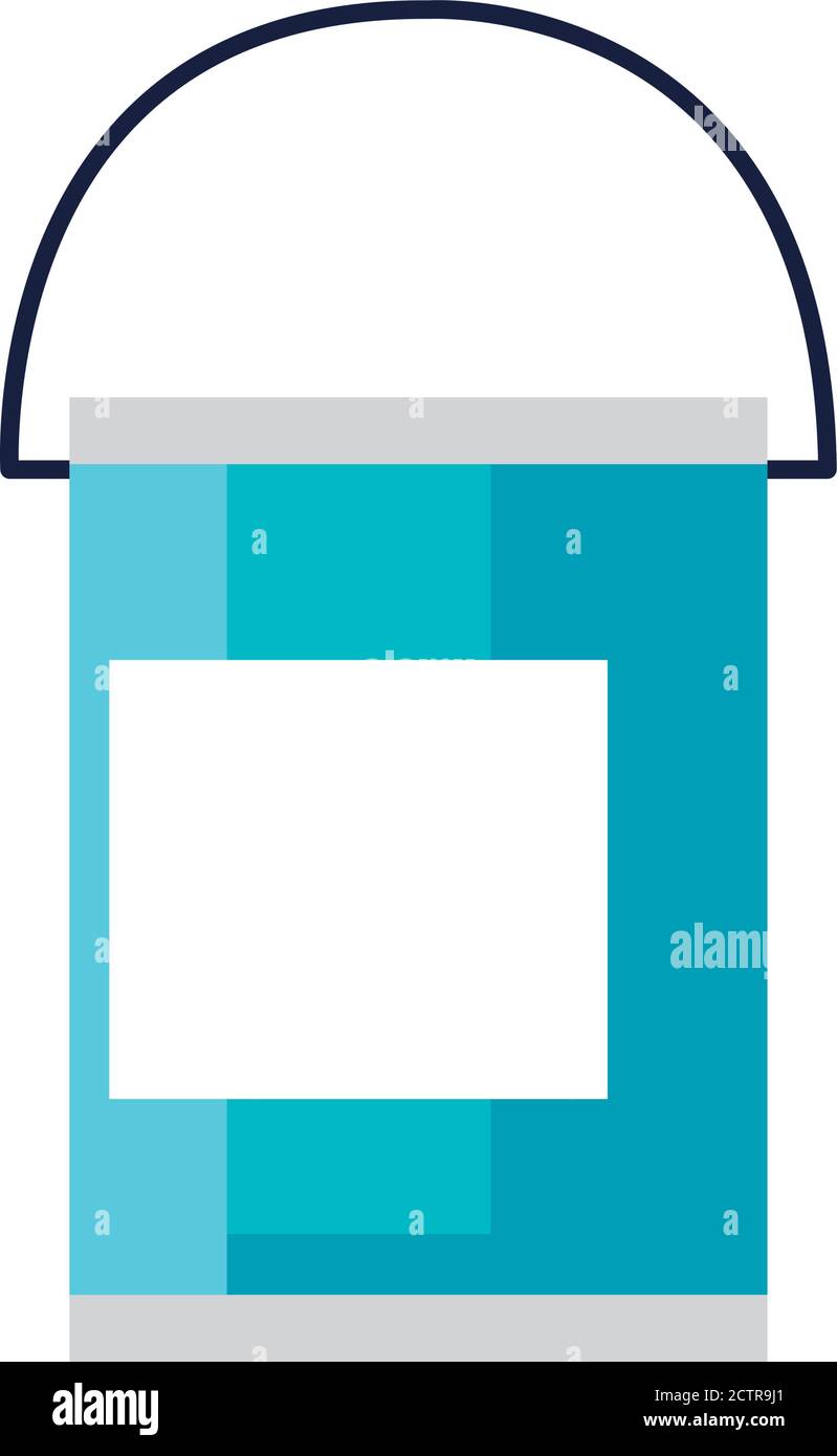 construction paint bucket vector design Stock Vector Image & Art - Alamy