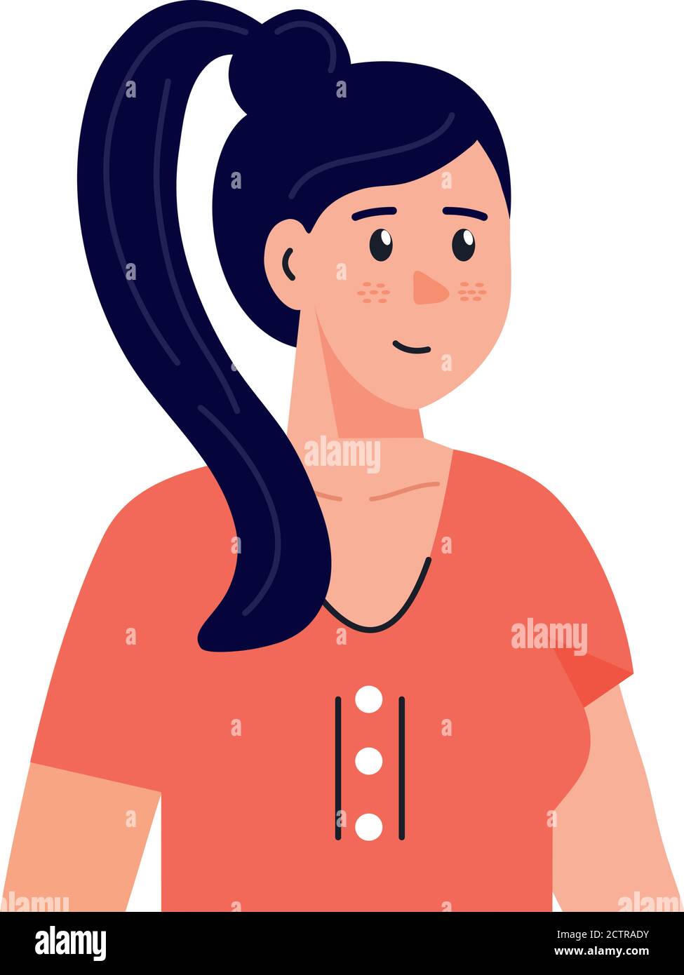 Isolated woman cartoon vector design Stock Vector Image & Art - Alamy