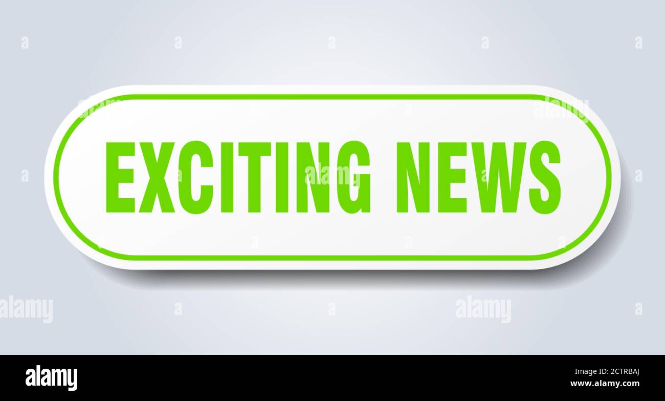 3d button green news Stock Vector Images - Alamy