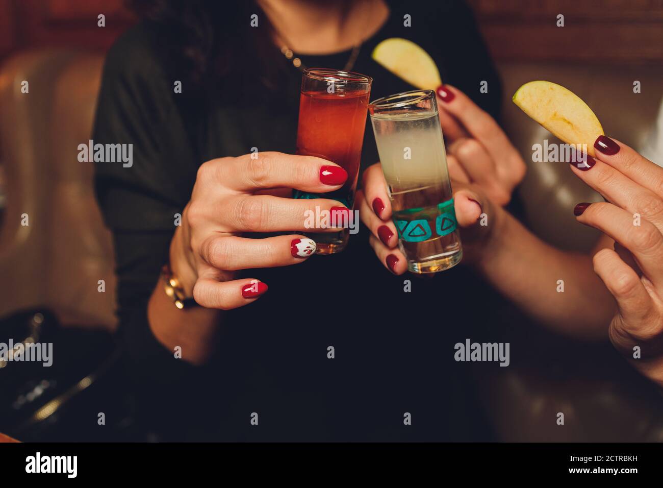 Nightlife bar man hold hands hi-res stock photography and images - Alamy