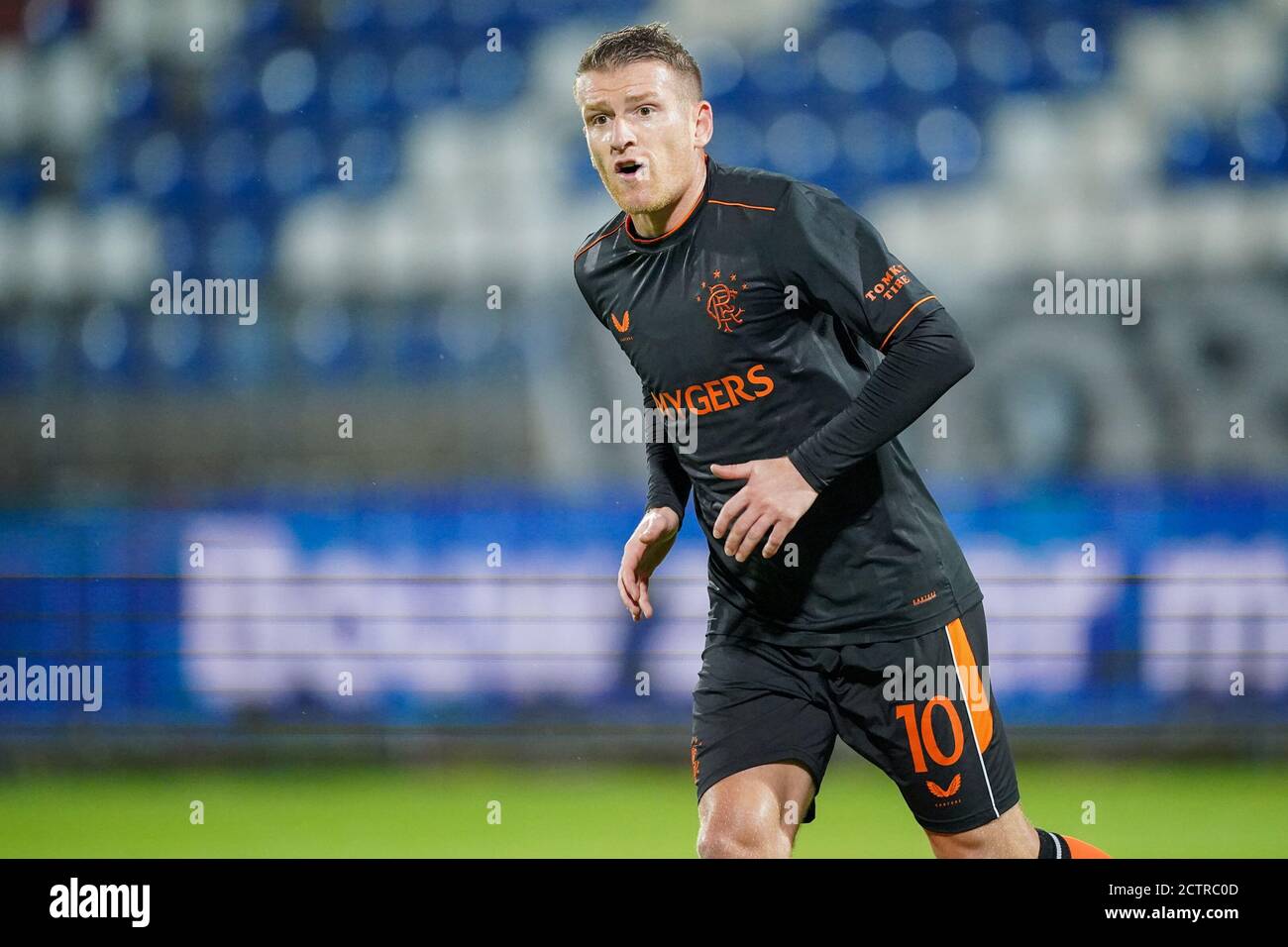 TILBURG, NETHERLANDS - SEPTEMBER 24: Steven Davis of Rangers FC during ...