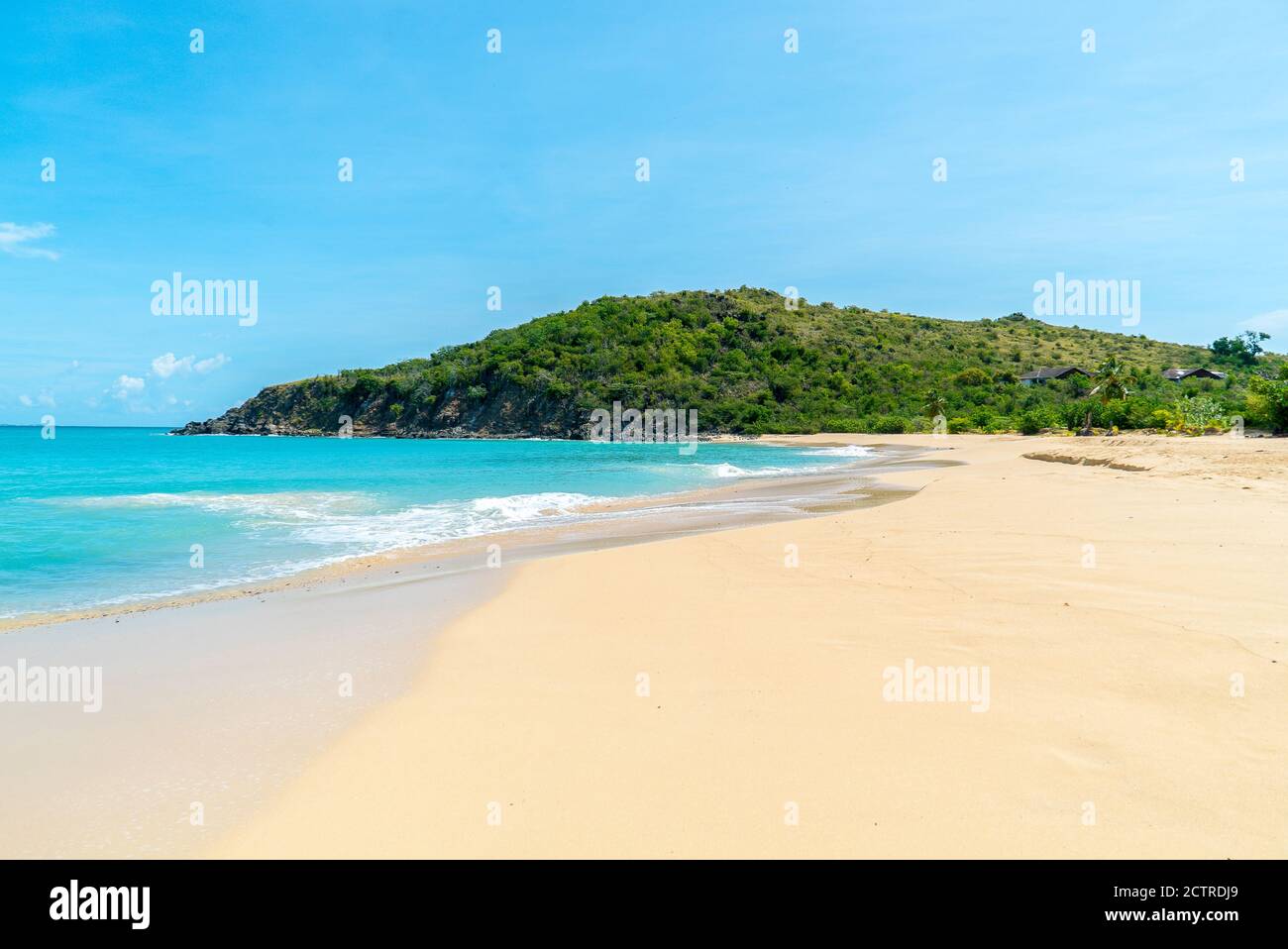 Happy bay beach on the caribbean island of saint martin. Happy bay ...