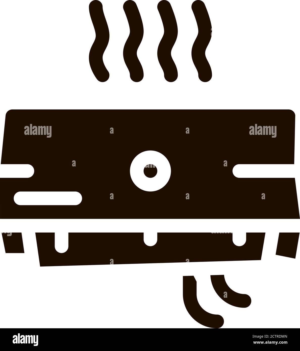 Broken air conditioner Cut Out Stock Images & Pictures - Alamy