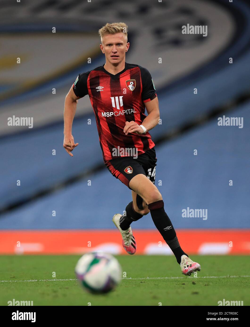 AFC Bournemouth's Sam Surridge during the Carabao Cup third round match ...