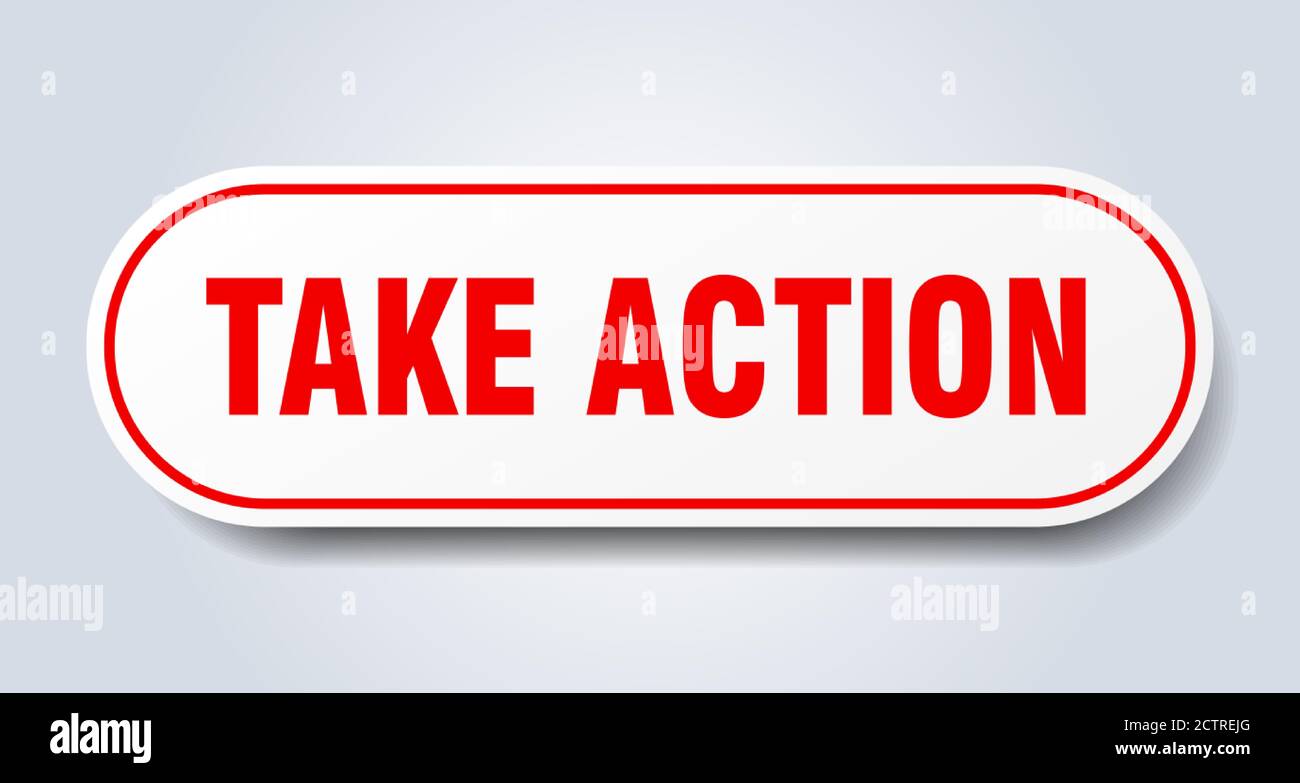 Take action square stamp hi-res stock photography and images - Alamy