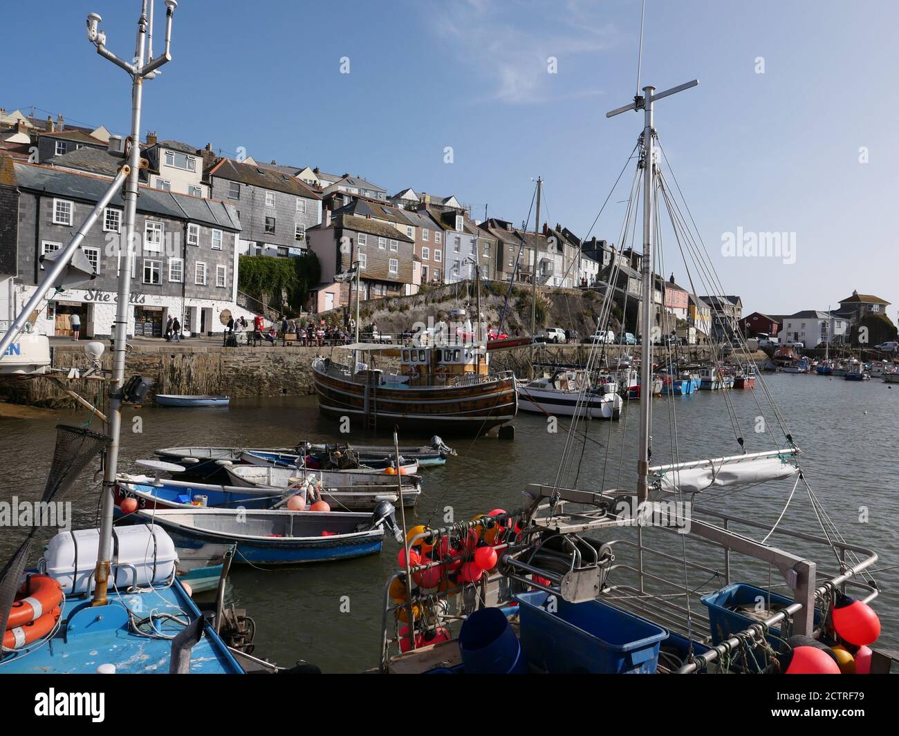Fowey lifeboat hi-res stock photography and images - Alamy