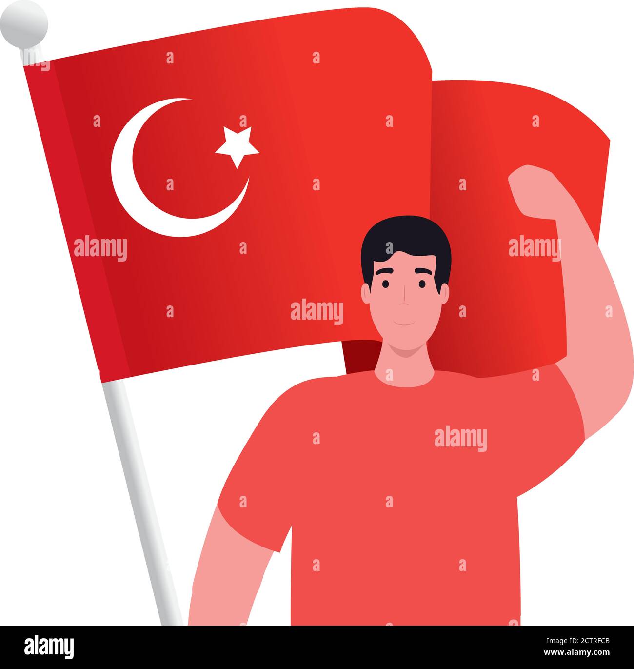 Turkish man Stock Vector Images - Alamy