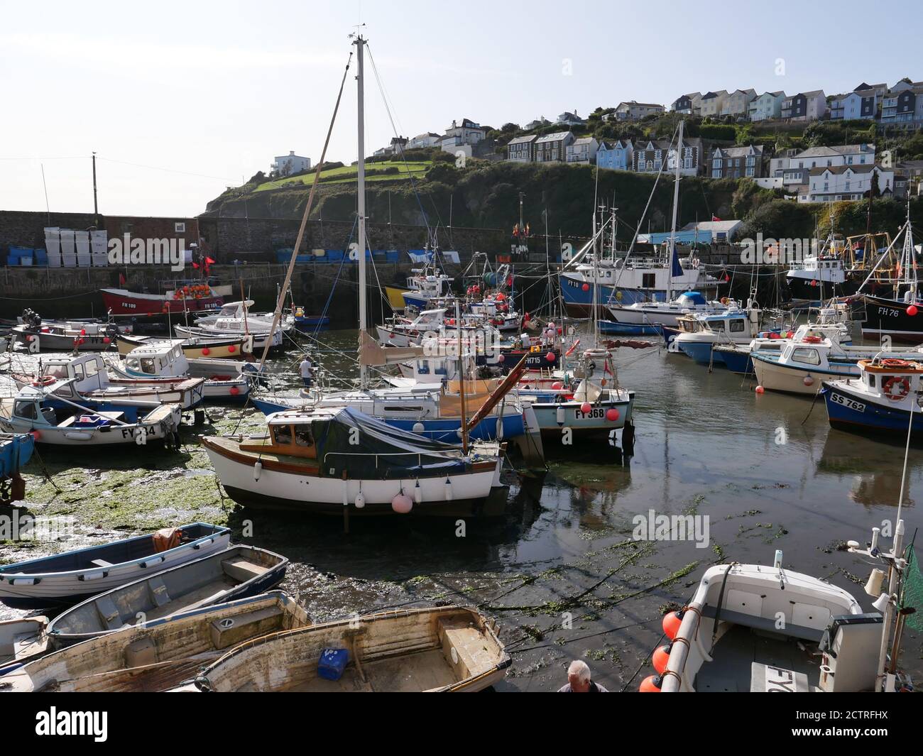 Fowey lifeboat hi-res stock photography and images - Alamy
