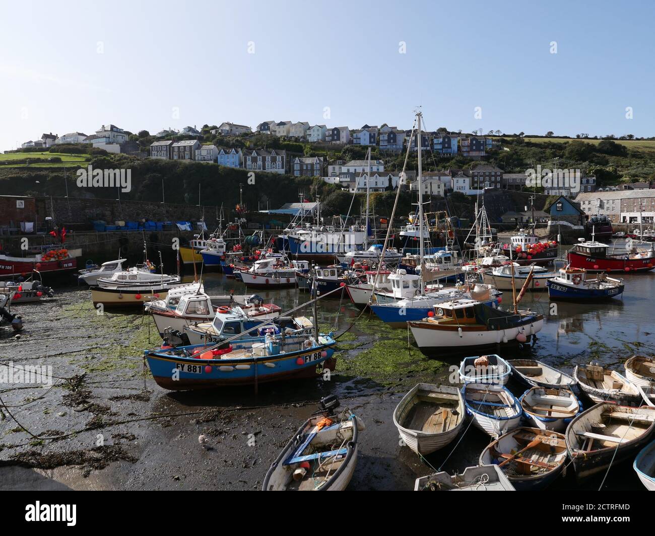 Mevagissey is an attractive harbourside village which was once the ...