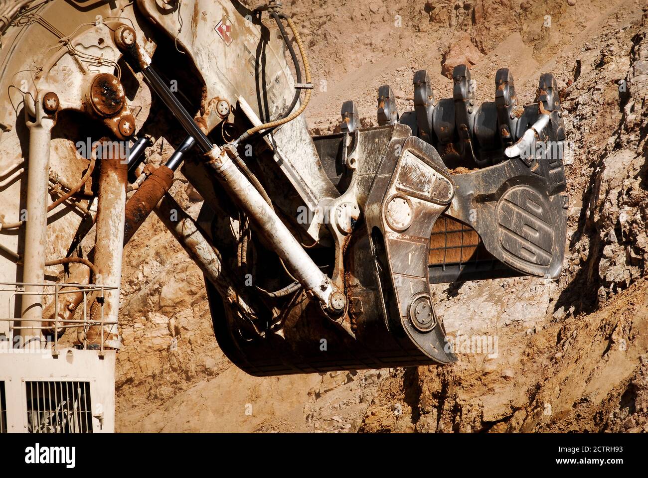 Copper mining operations in Antofagasta region, Chile Stock Photo - Alamy