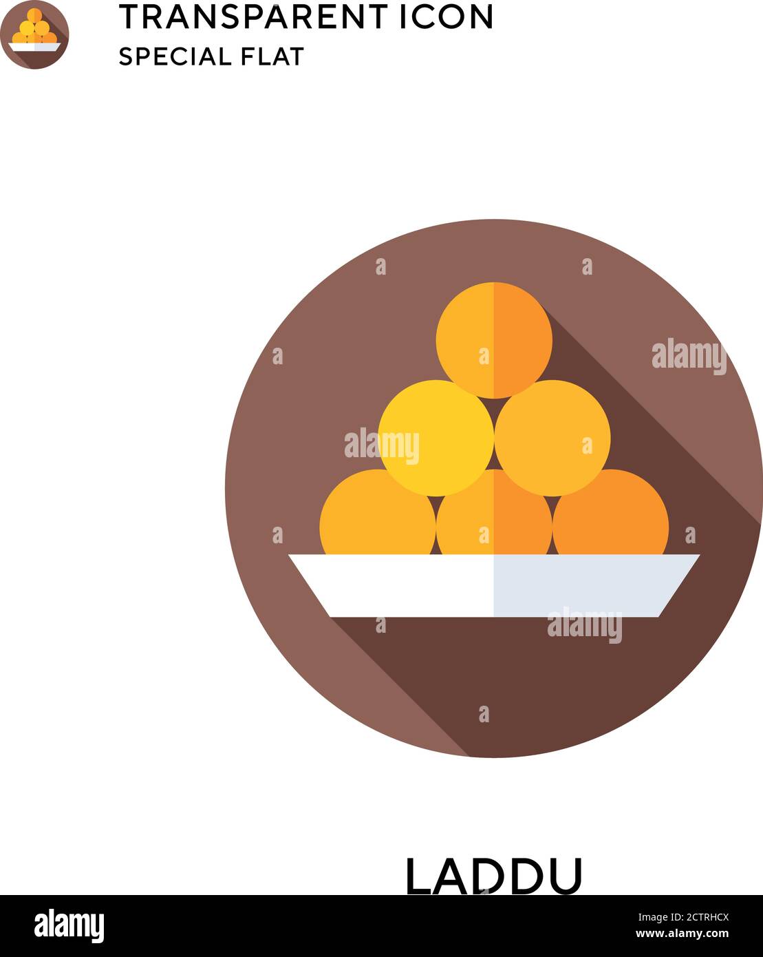 Kesar laddu Stock Vector Images - Alamy