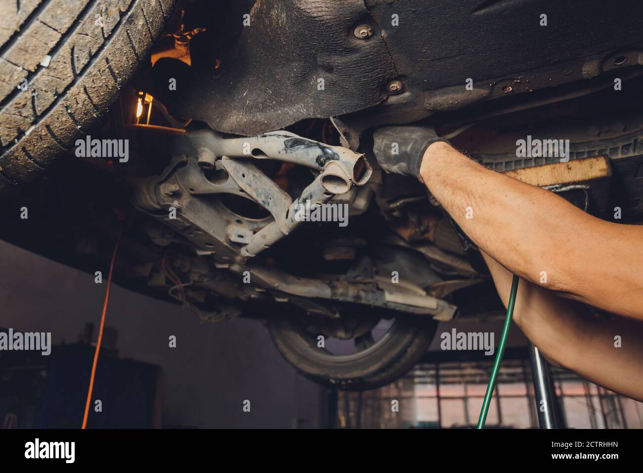 The iron gearbox of a car s transmission disassembly of the ...