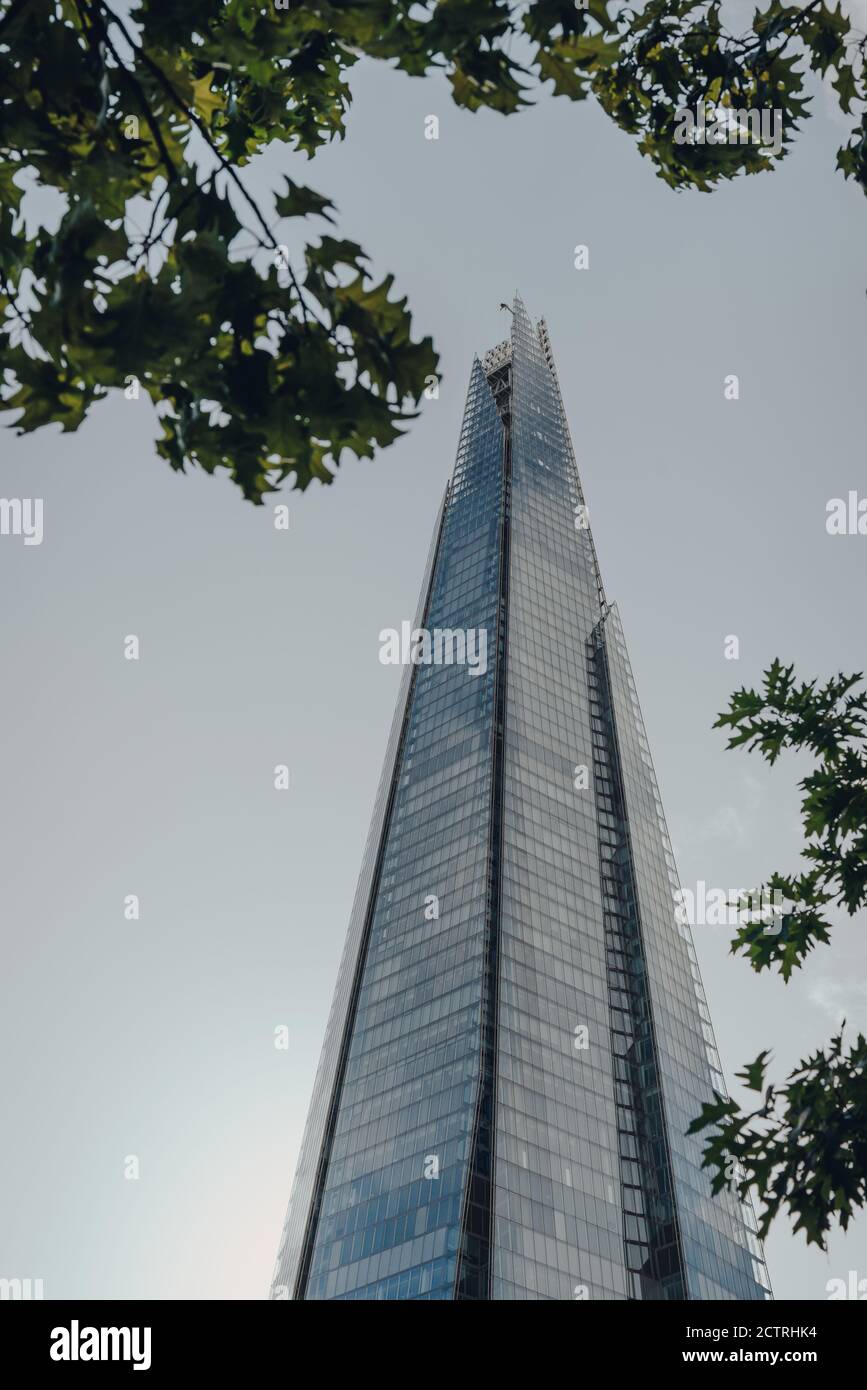 View of top of the shard hi-res stock photography and images - Alamy