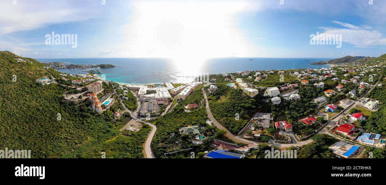 Dawn beach st martin caribbean hi-res stock photography and images - Alamy