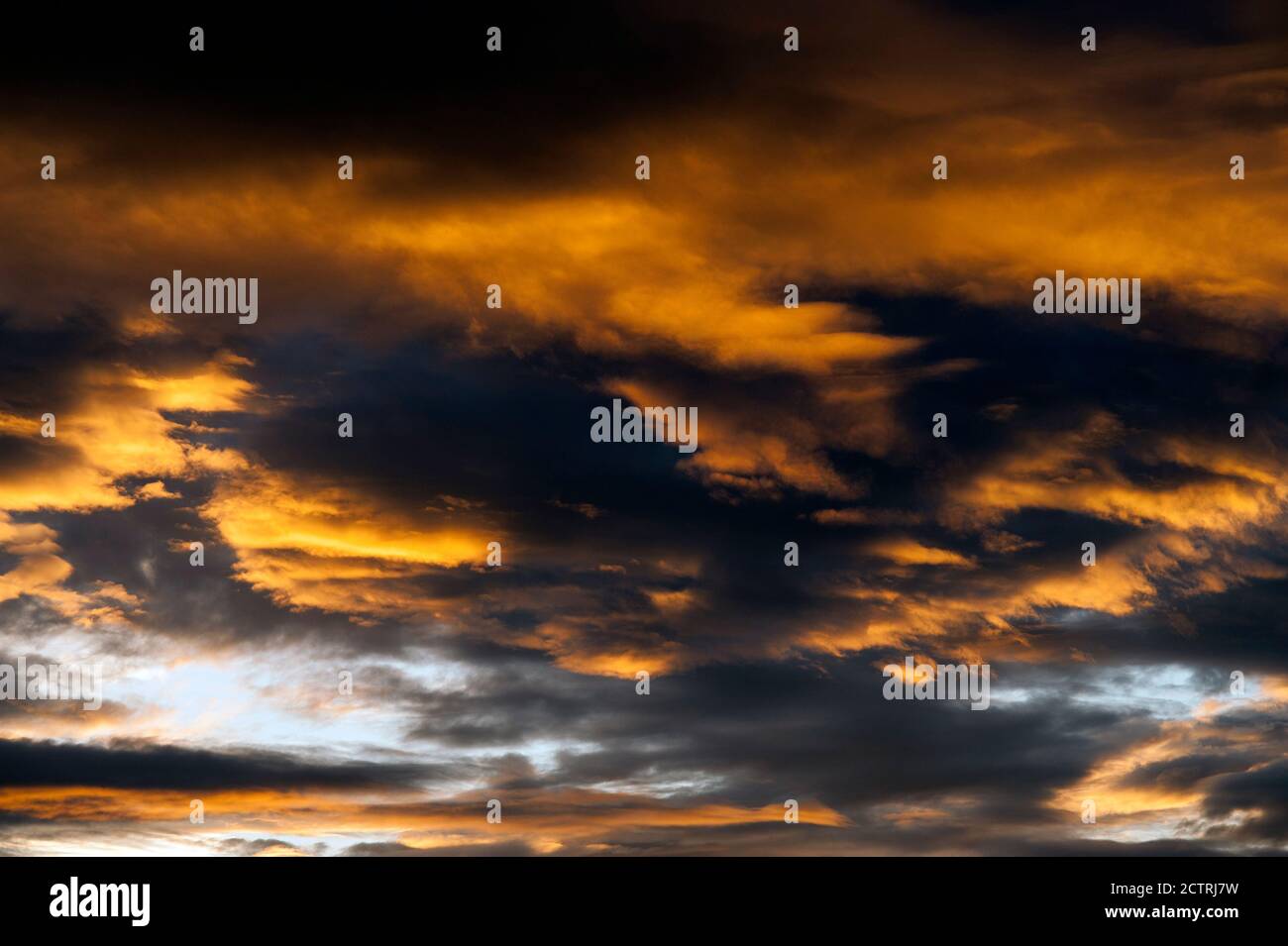 Stratocumulus clouds at sunset hi-res stock photography and images - Alamy