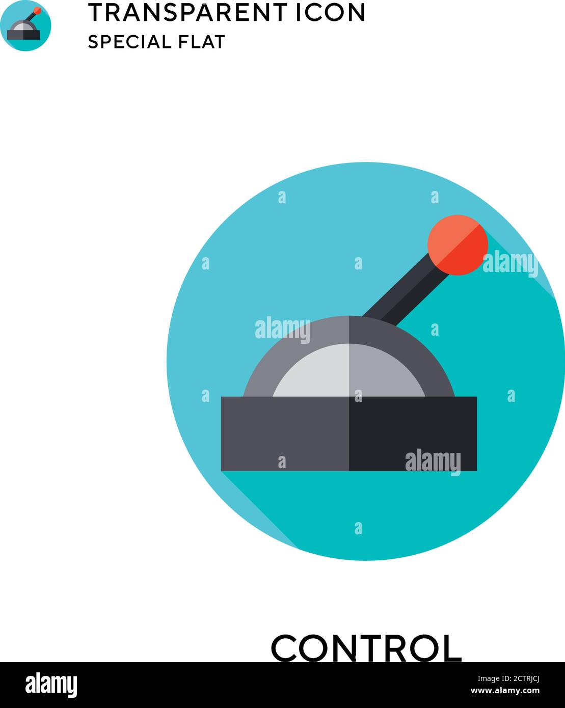 Control vector icon. Flat style illustration. EPS 10 vector Stock ...