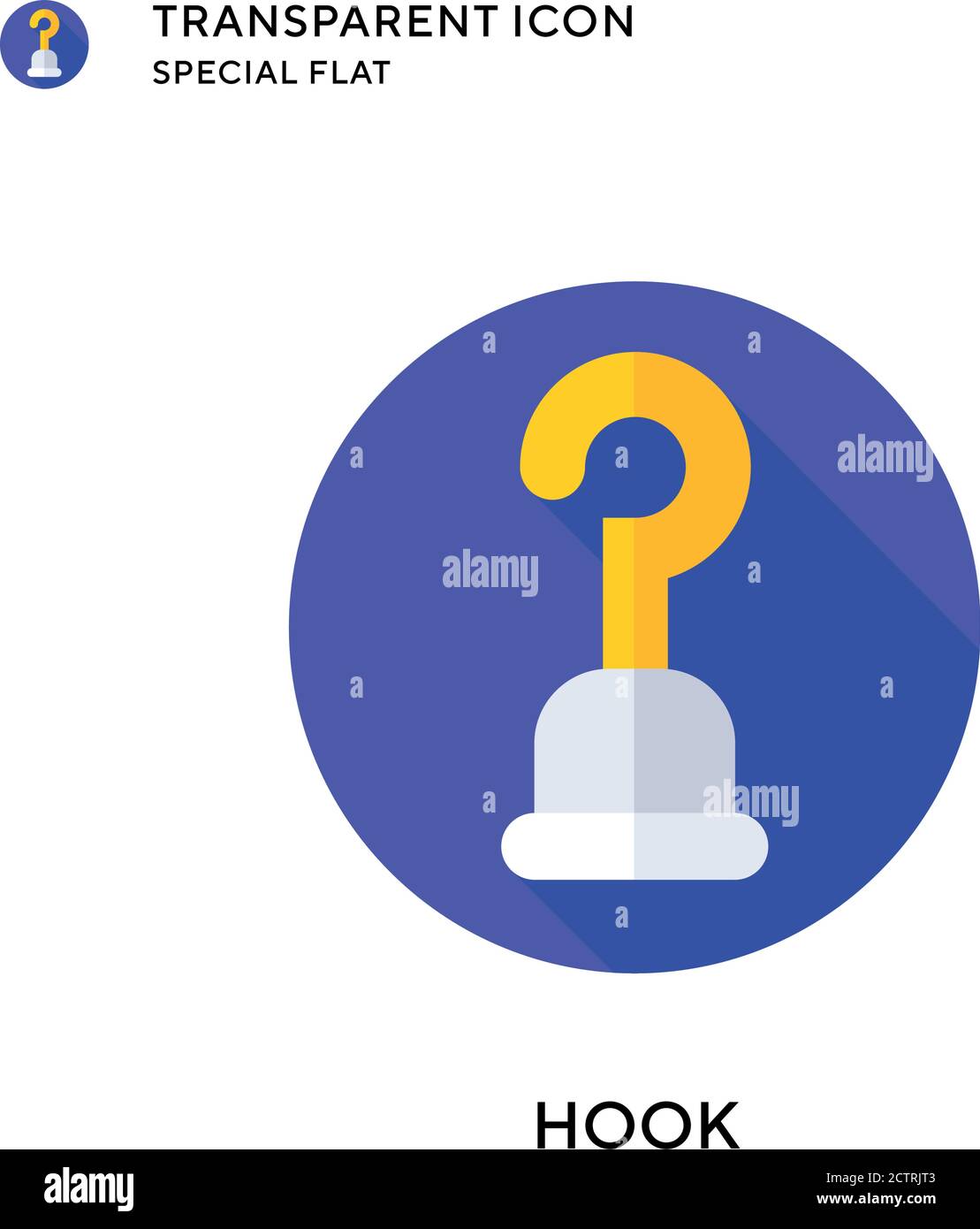 Fisherman hook steel rope fishing Stock Vector Images - Alamy